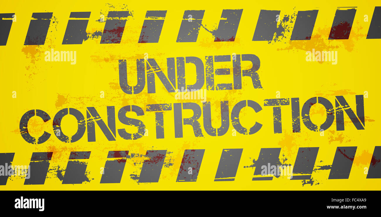 Under construction barrier safety hi-res stock photography and images ...