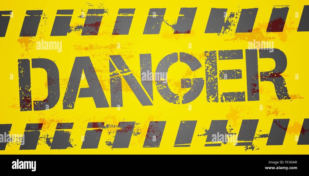 Danger background hi-res stock photography and images - Alamy