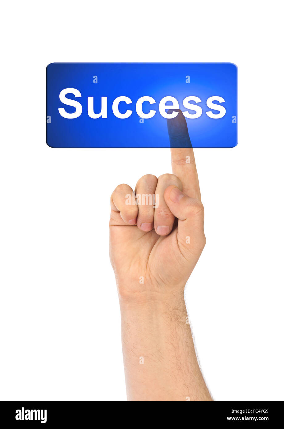 Hand success hi-res stock photography and images - Alamy