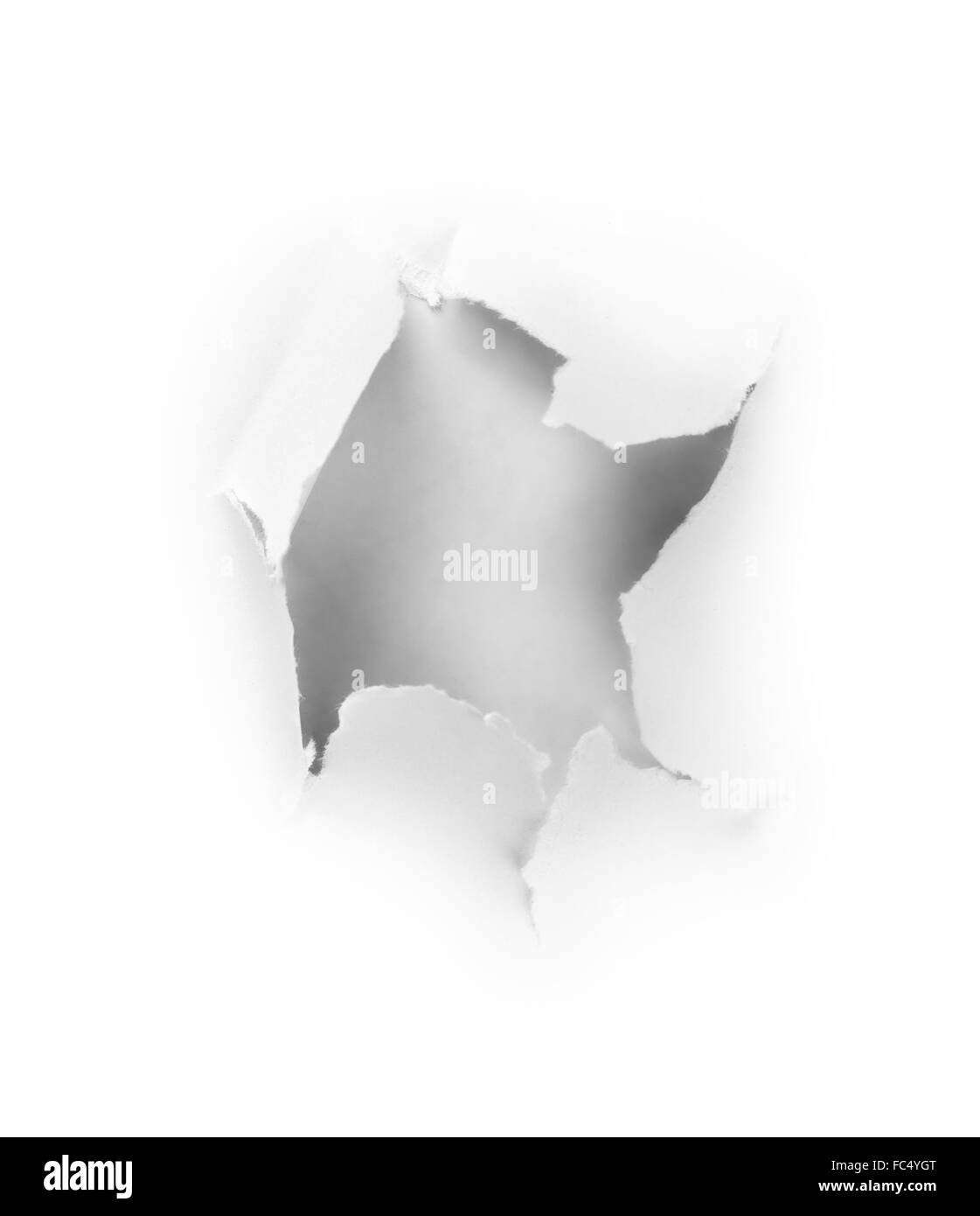 White paper in roll Cut Out Stock Images & Pictures - Alamy