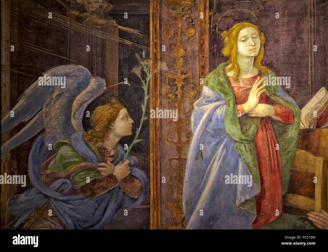 The annunciation lippi hi-res stock photography and images - Alamy