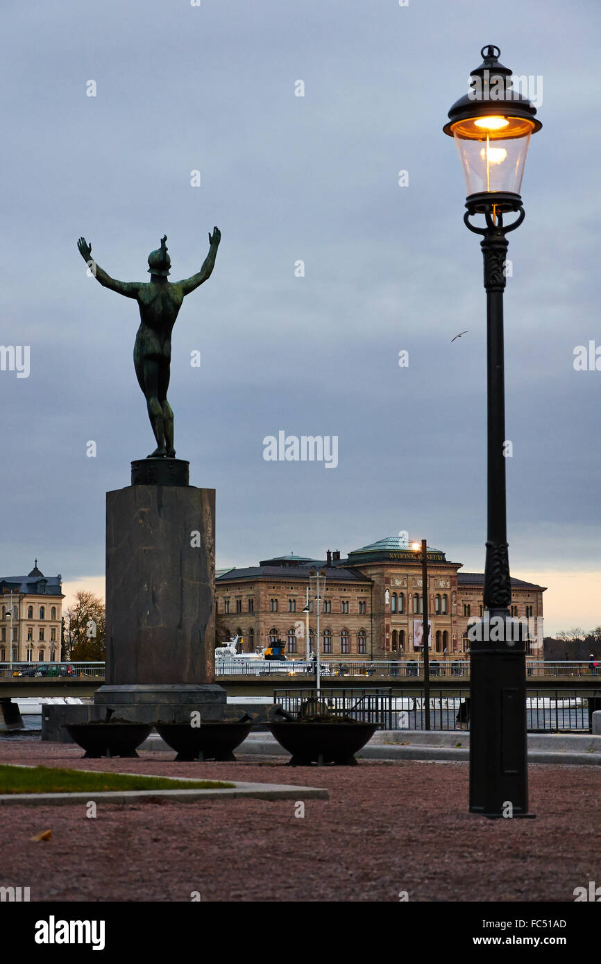 Stockholm sweden statue sculpture hi-res stock photography and images ...