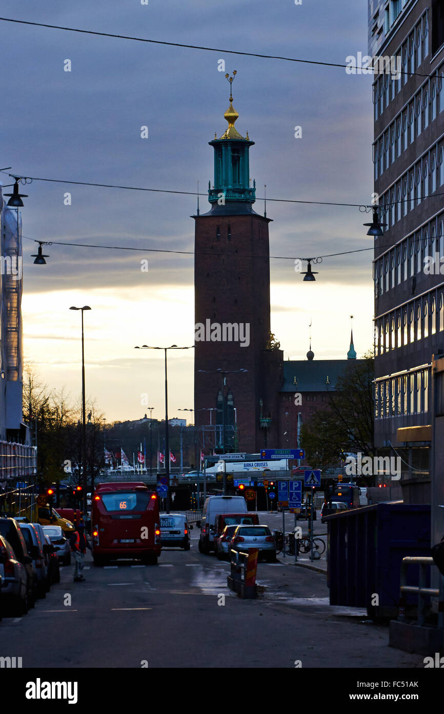 Stockholms stadshus stockholm sweden hi-res stock photography and ...