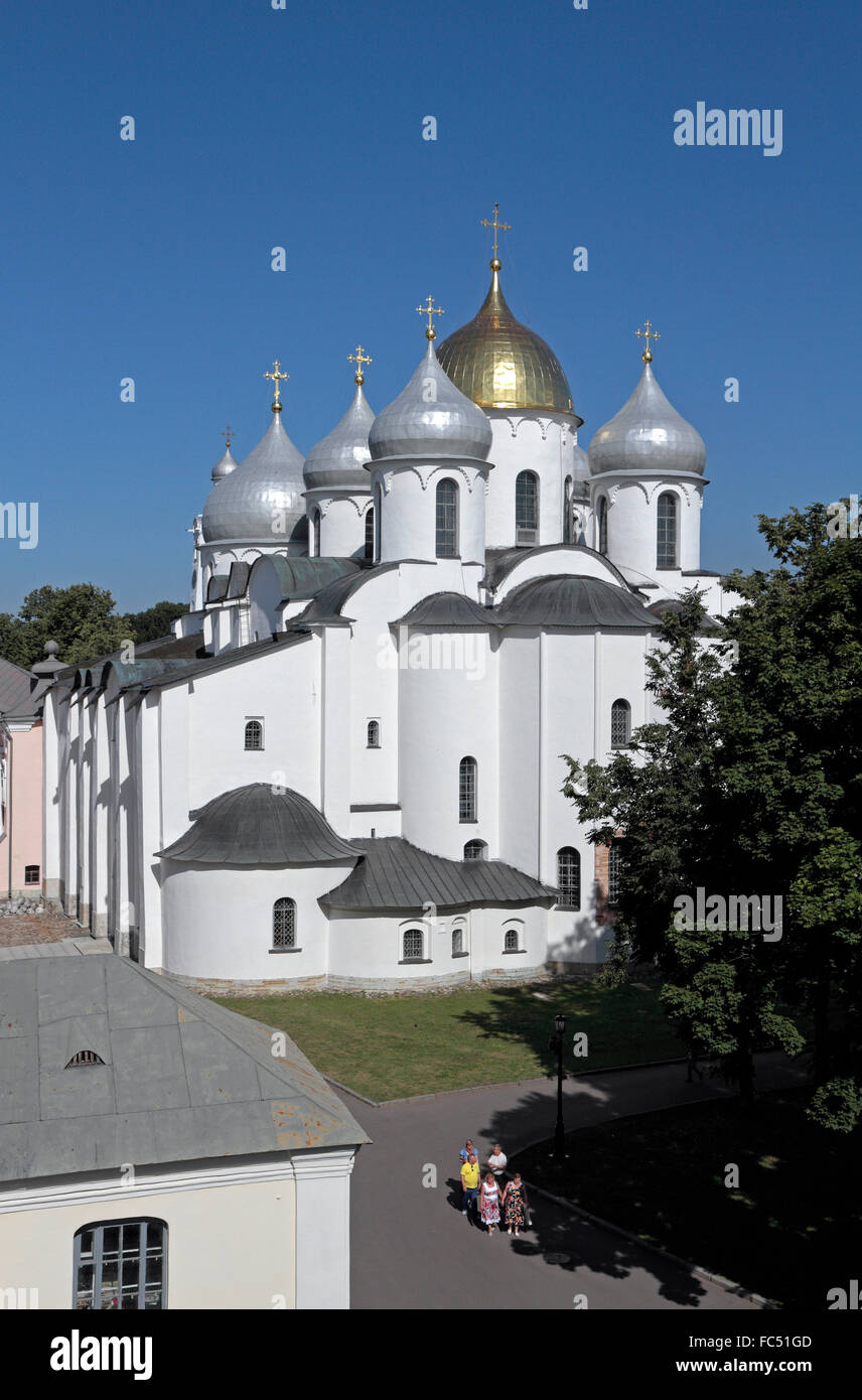 The Cathedral of St. Sophia in the Kremlin, Veliky Novgorod, Novgorod ...