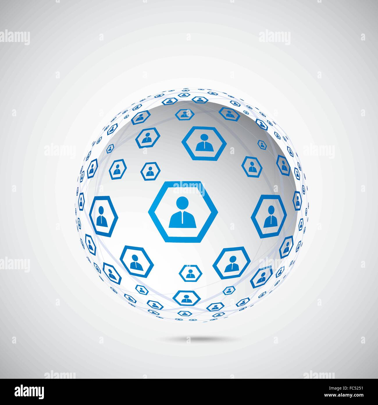 Human globe connection Stock Vector Image & Art - Alamy