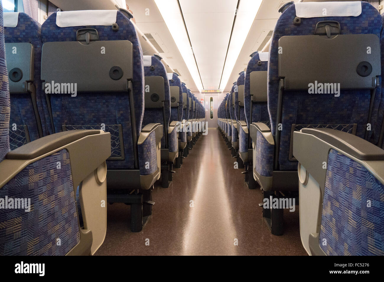 Shinkansen bullet train interior hi-res stock photography and images - Alamy