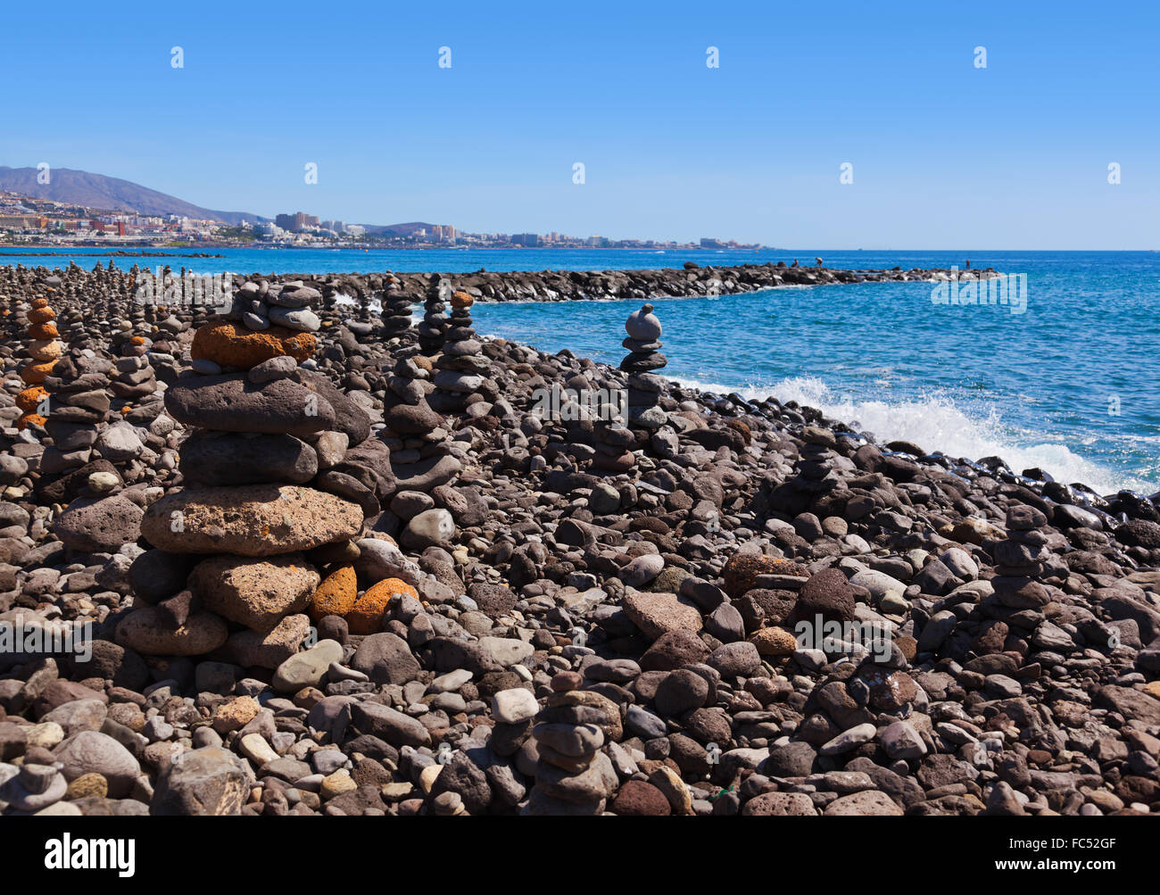 Stack sea stones on hi-res stock photography and images - Alamy