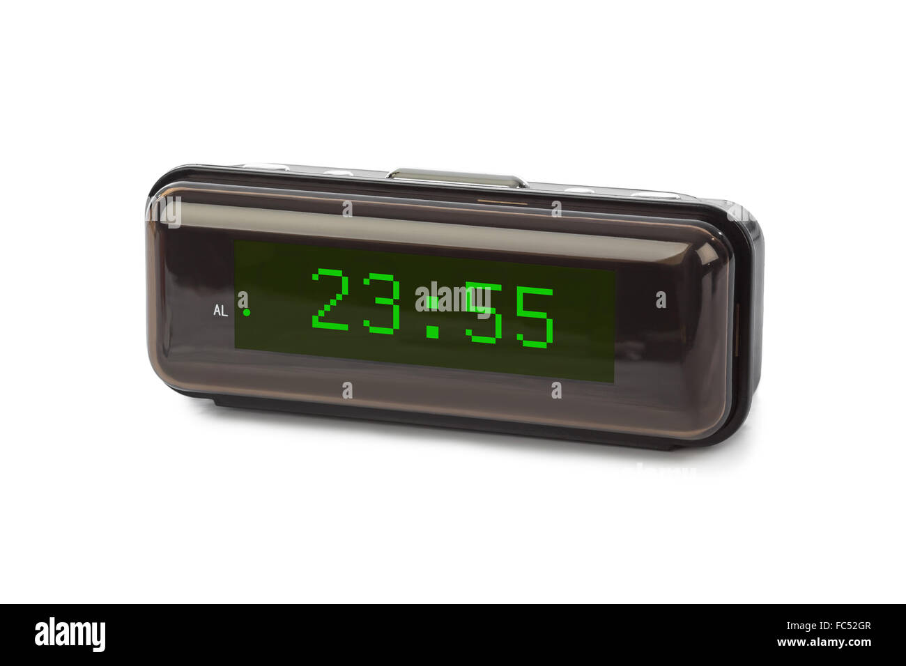 12 hour digital clock hi-res stock photography and images - Alamy