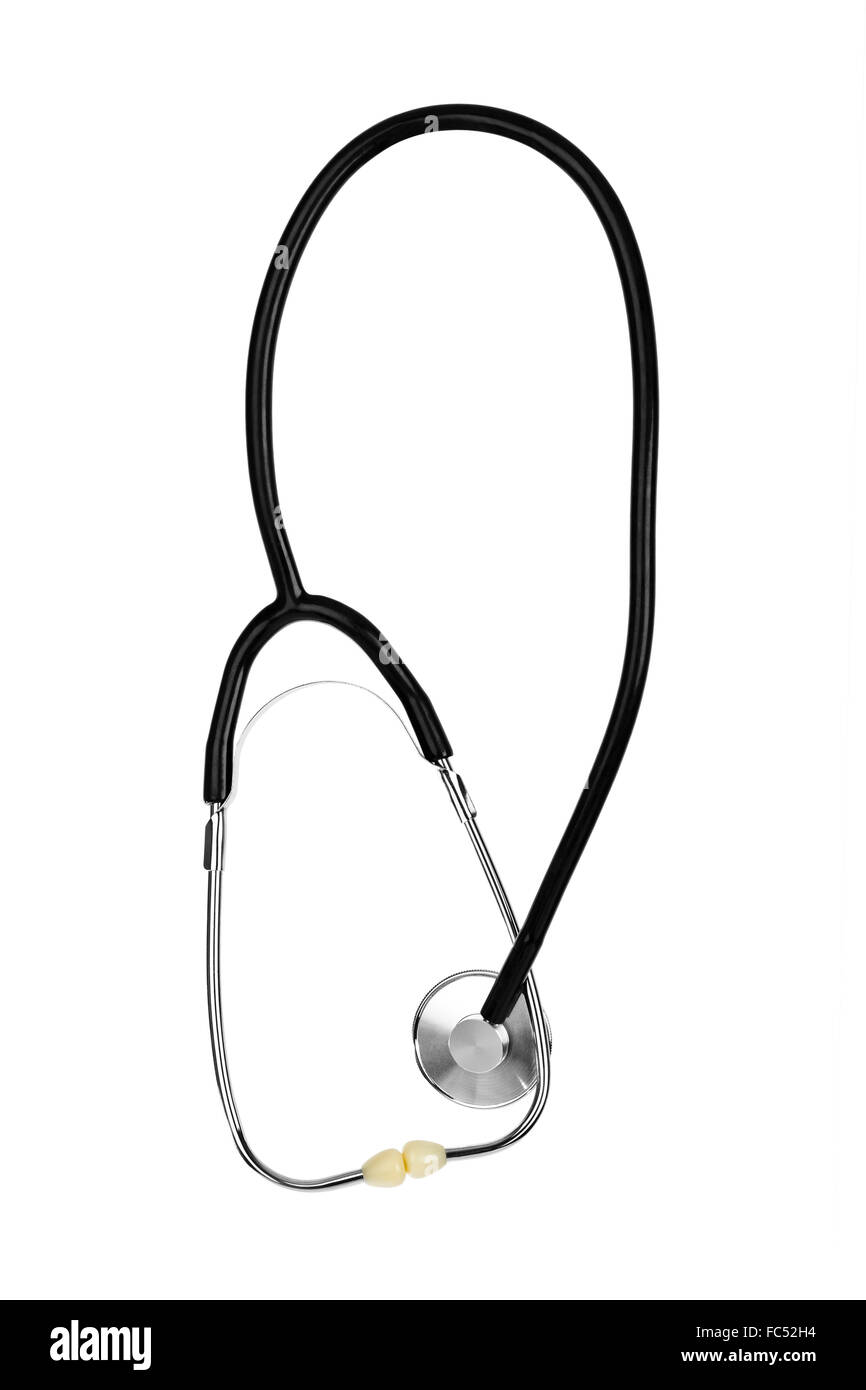 Nurse examining patient stethoscope Cut Out Stock Images & Pictures - Alamy