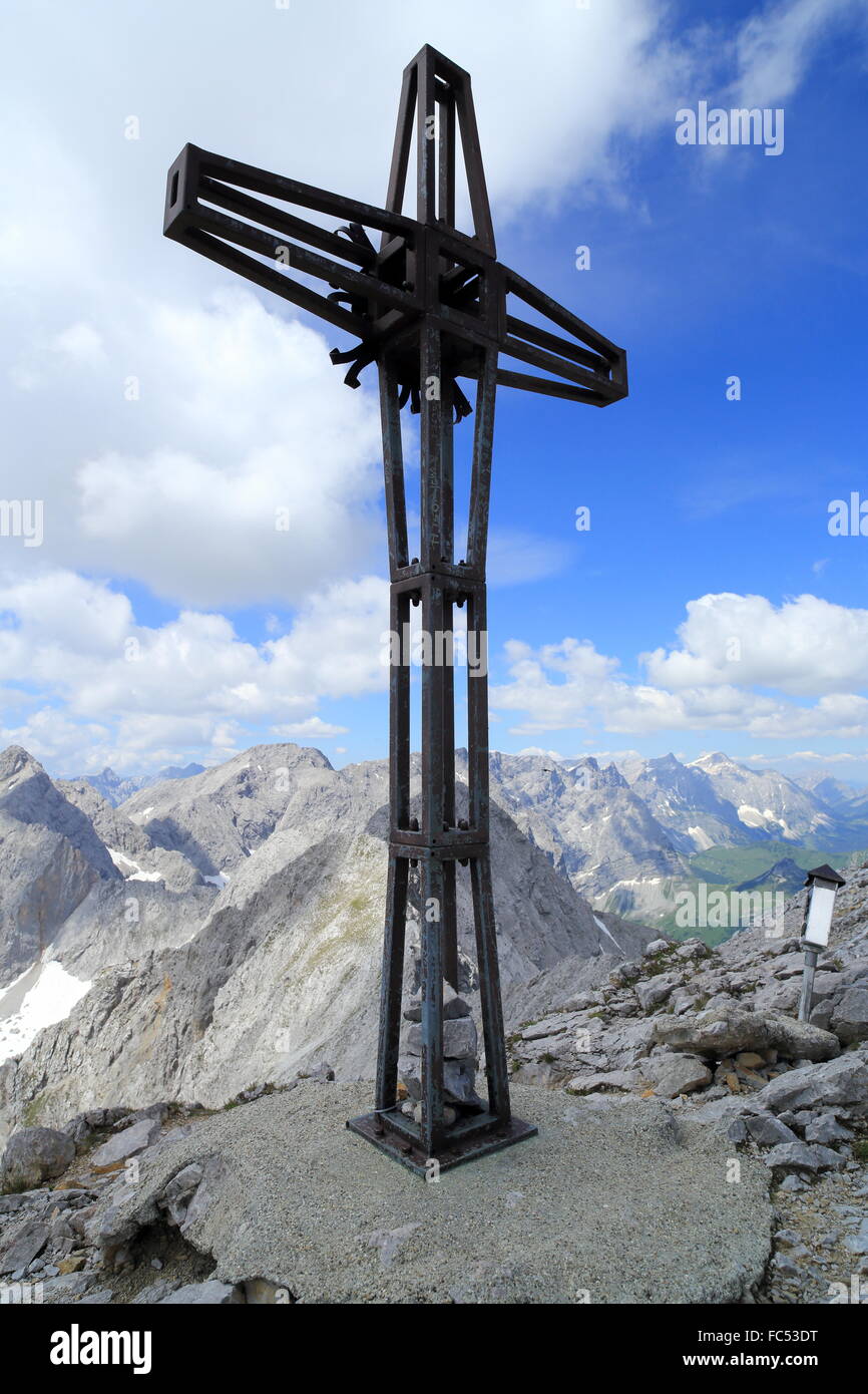 Cross on mountain top hi-res stock photography and images - Alamy