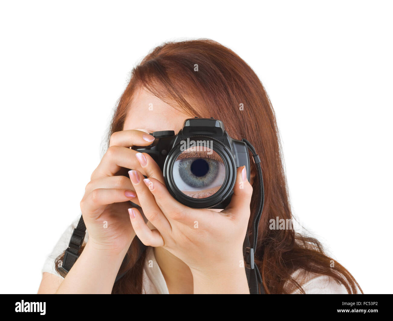 Eye in camera hi-res stock photography and images - Alamy