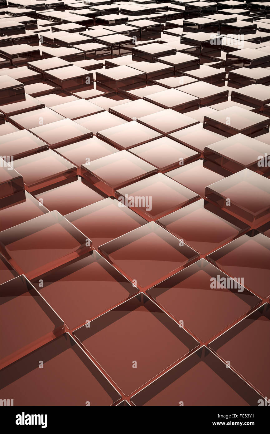 abstract glass cubes background Stock Photo - Alamy
