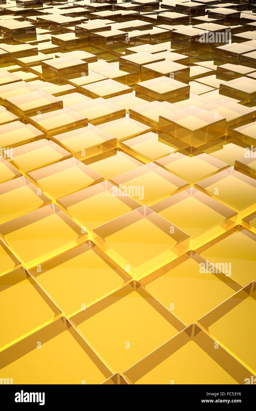 abstract glass cubes background Stock Photo - Alamy