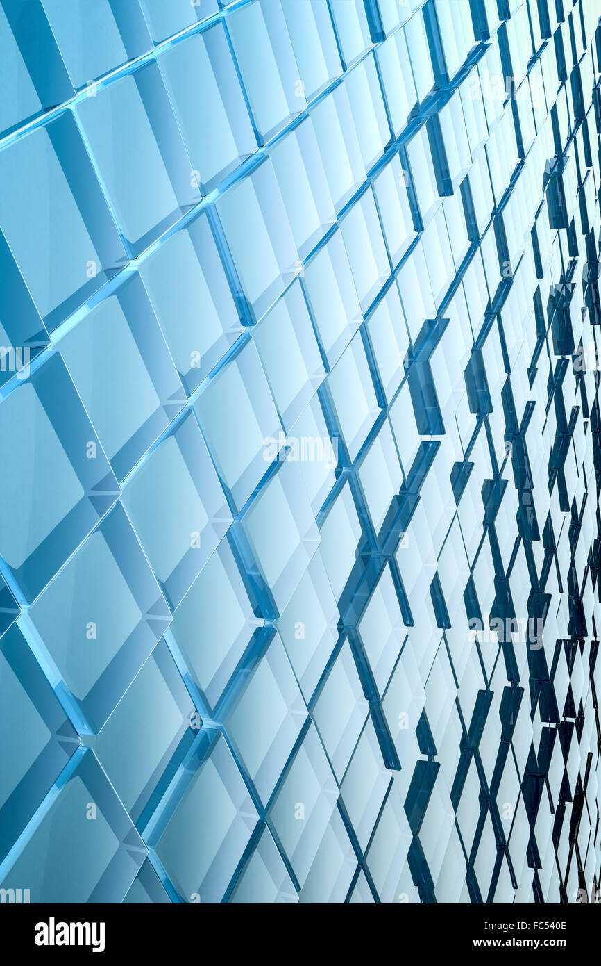 abstract glass cubes background Stock Photo - Alamy