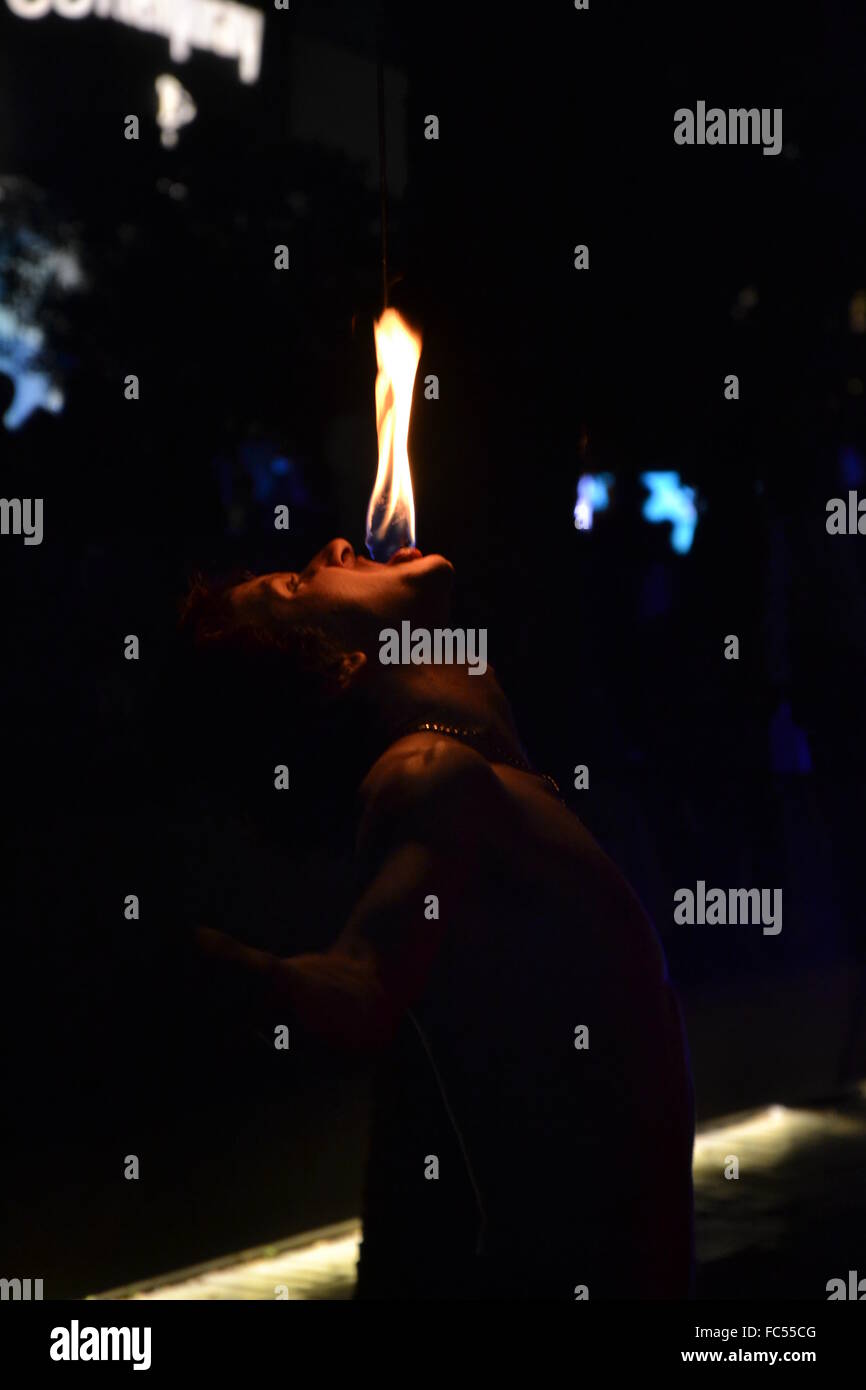 Burning man fire festival hi-res stock photography and images - Alamy