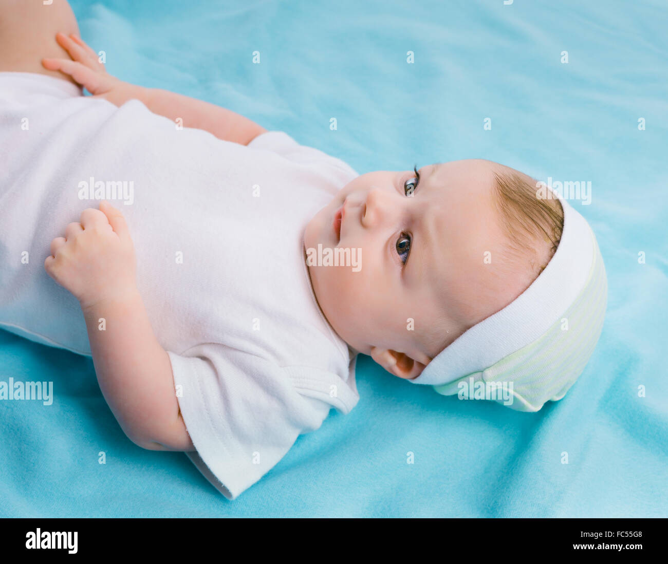 Baby blue cap hi-res stock photography and images - Alamy