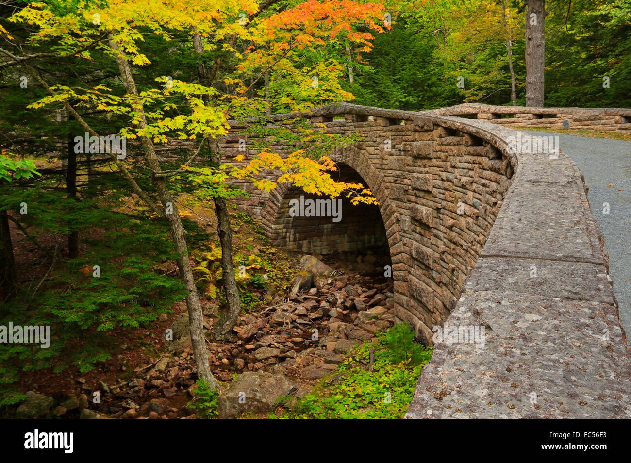 Amphitheatre Bridge, Amphitheatre Loop Carriage Road, Acadia National ...