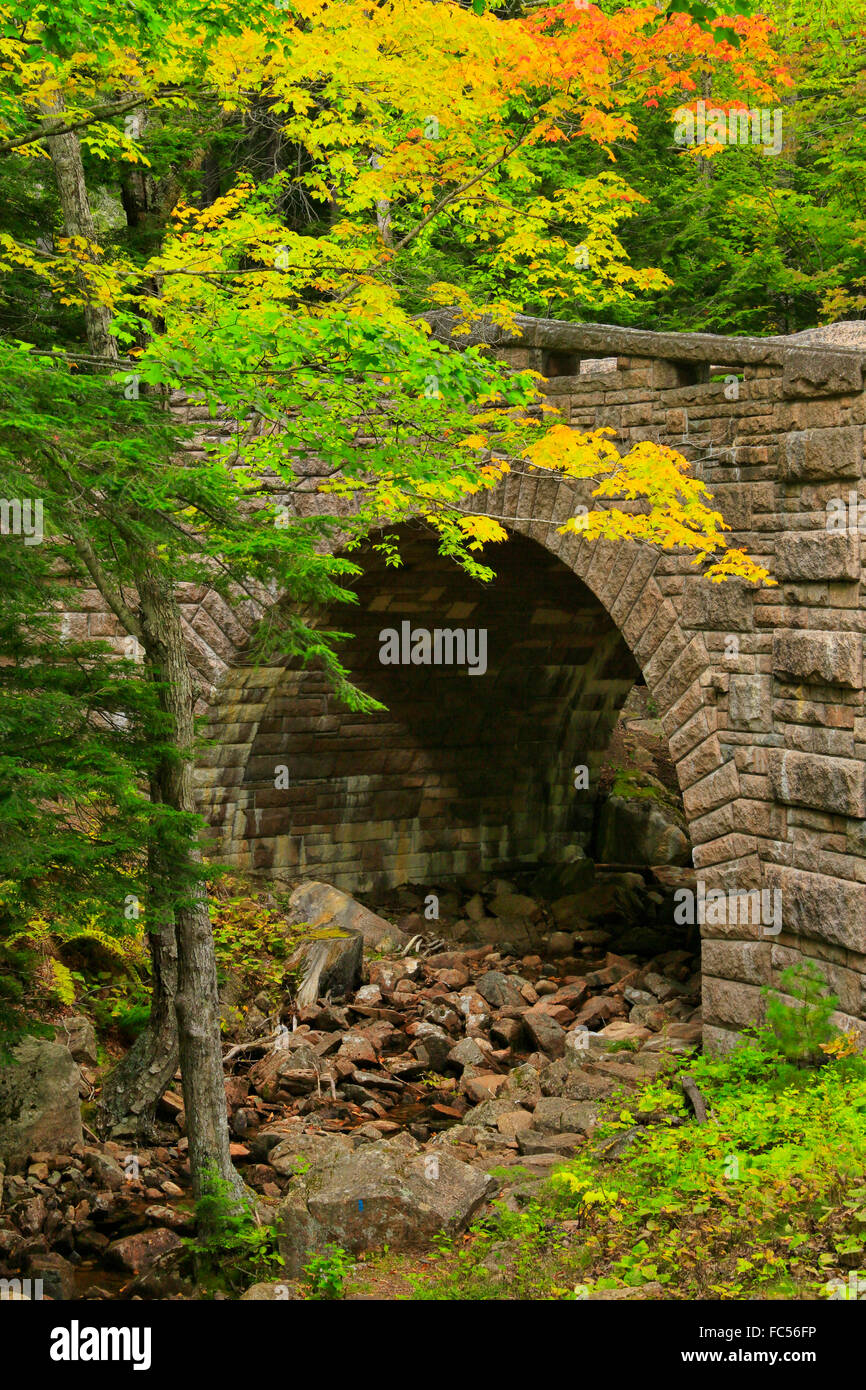 Amphitheatre Bridge, Amphitheatre Loop Carriage Road, Acadia National ...