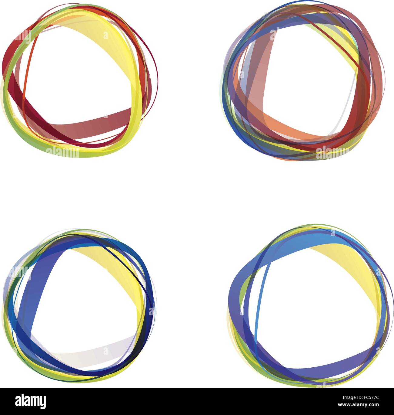 Abstract colorful circles Stock Vector Image & Art - Alamy