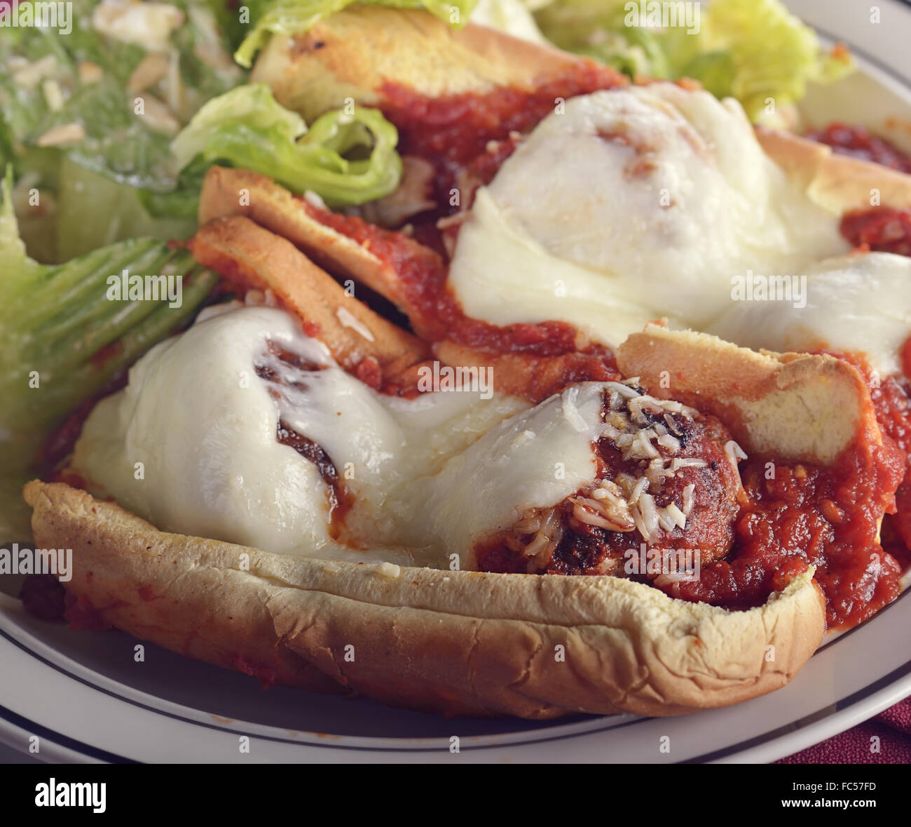 Meatball sub hi-res stock photography and images - Alamy