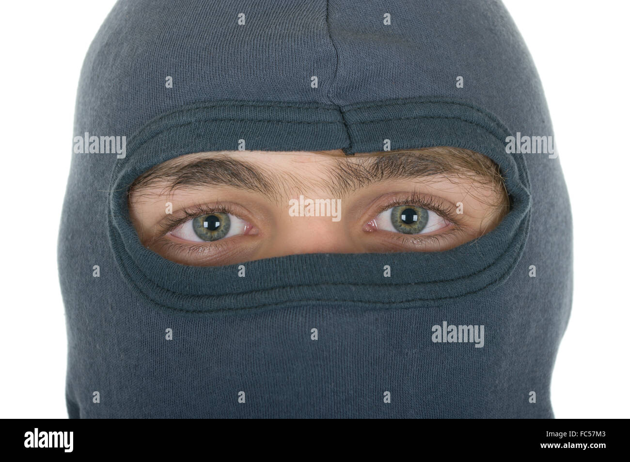 Person in mask close up Stock Photo - Alamy