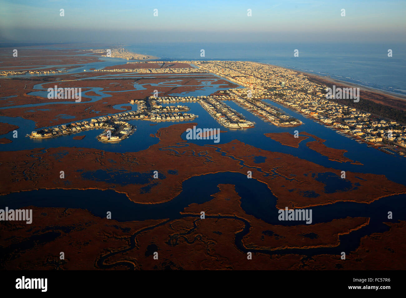 New Jersey Beach Aerial High Resolution Stock Photography and Images ...