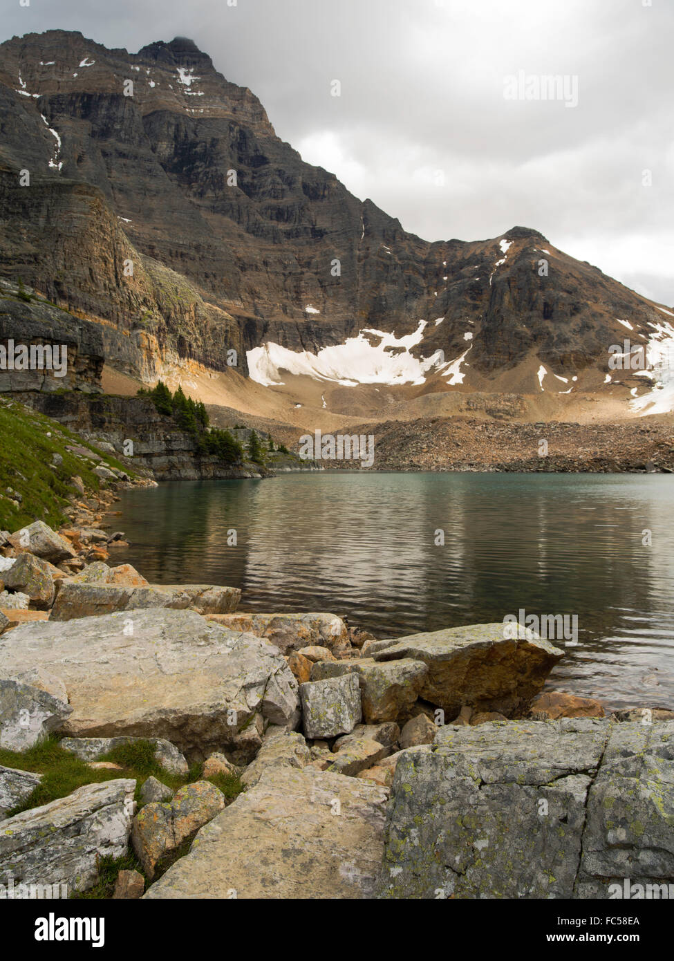 Opabin lake hi-res stock photography and images - Alamy