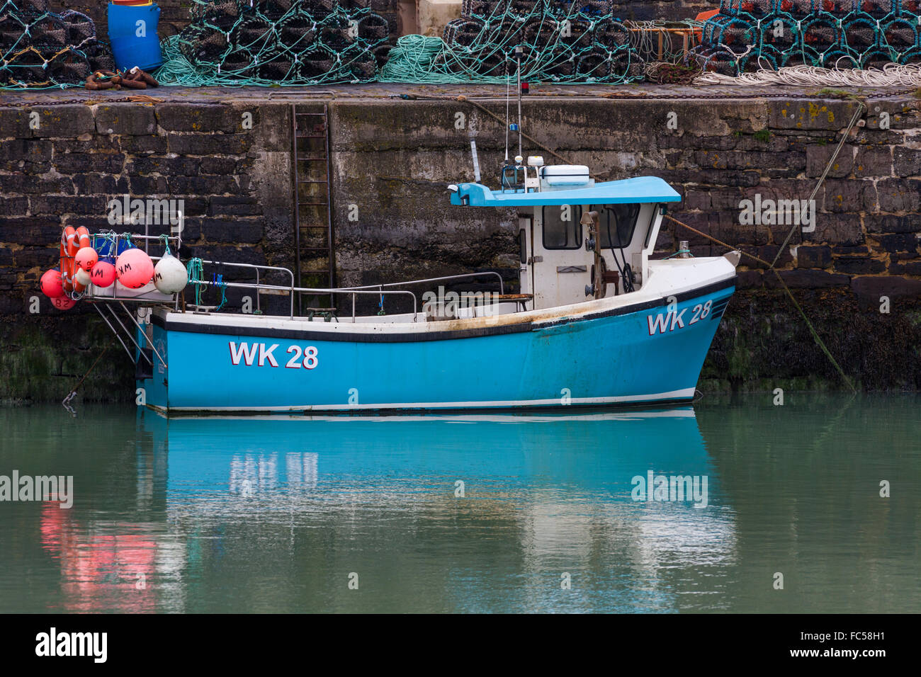 Keiss Harbour, Caithness, Scotland Stock Photo - Alamy