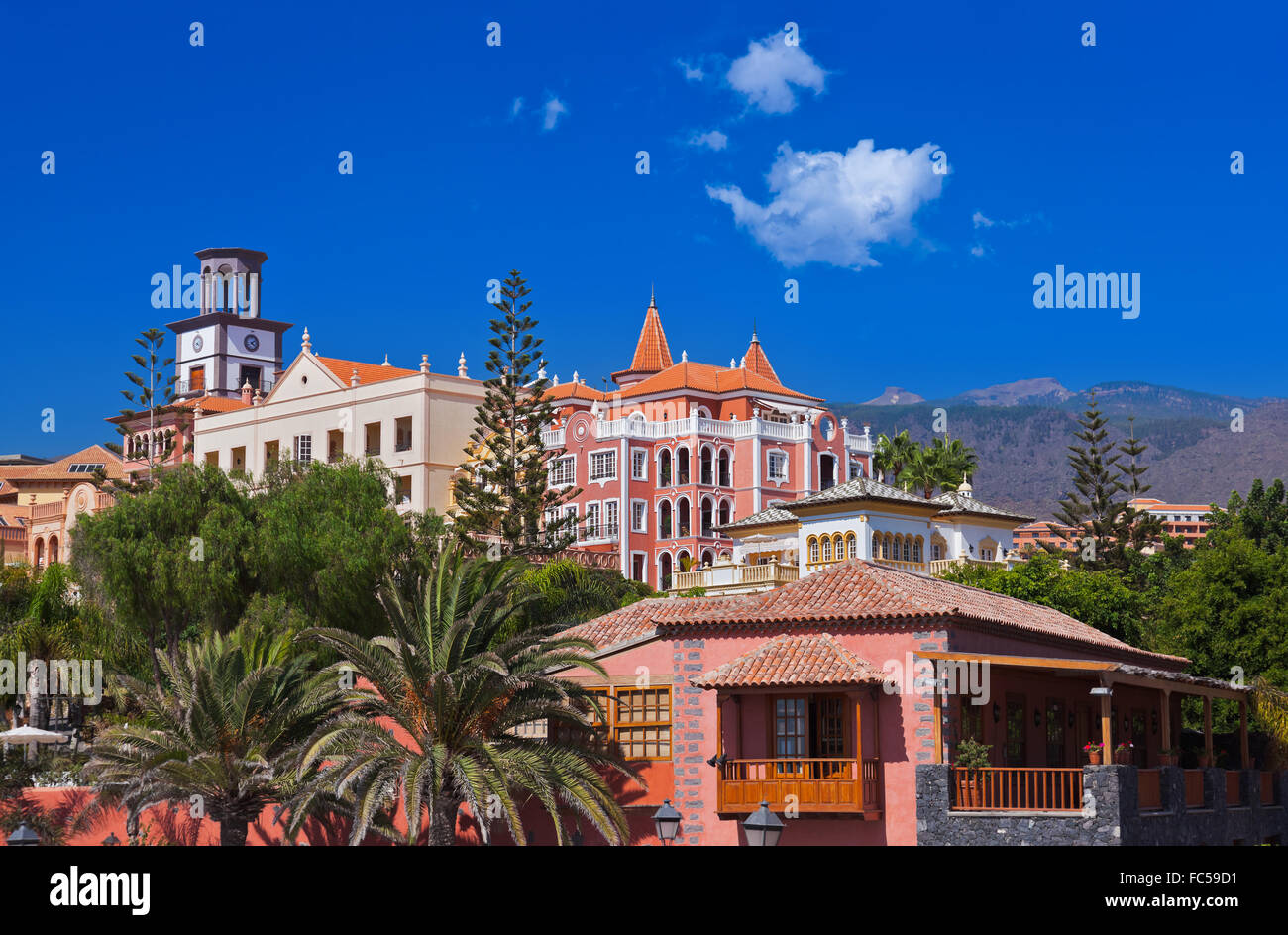 Architecture at Tenerife island - Canaries Stock Photo - Alamy