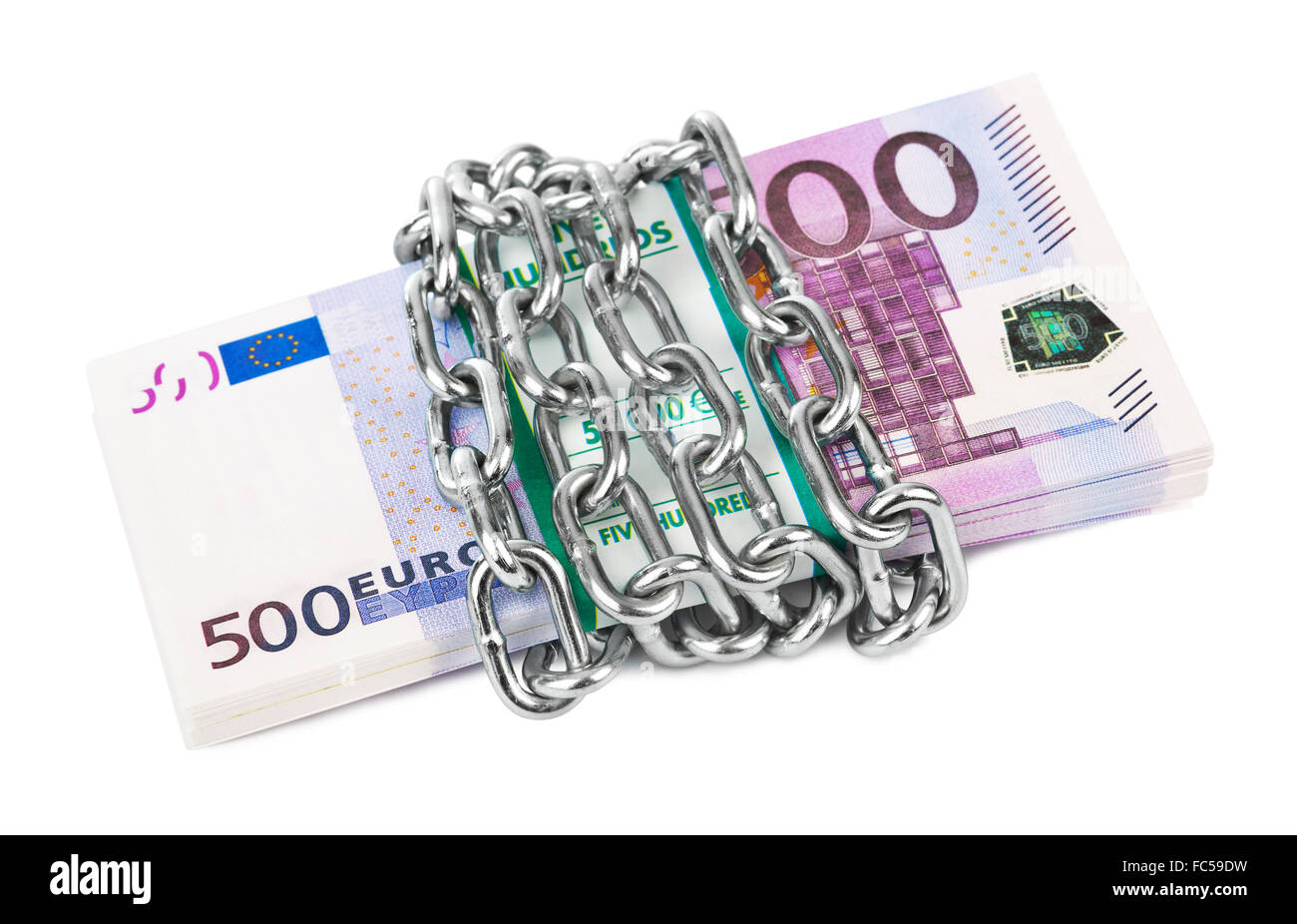 Money and chain Stock Photo - Alamy