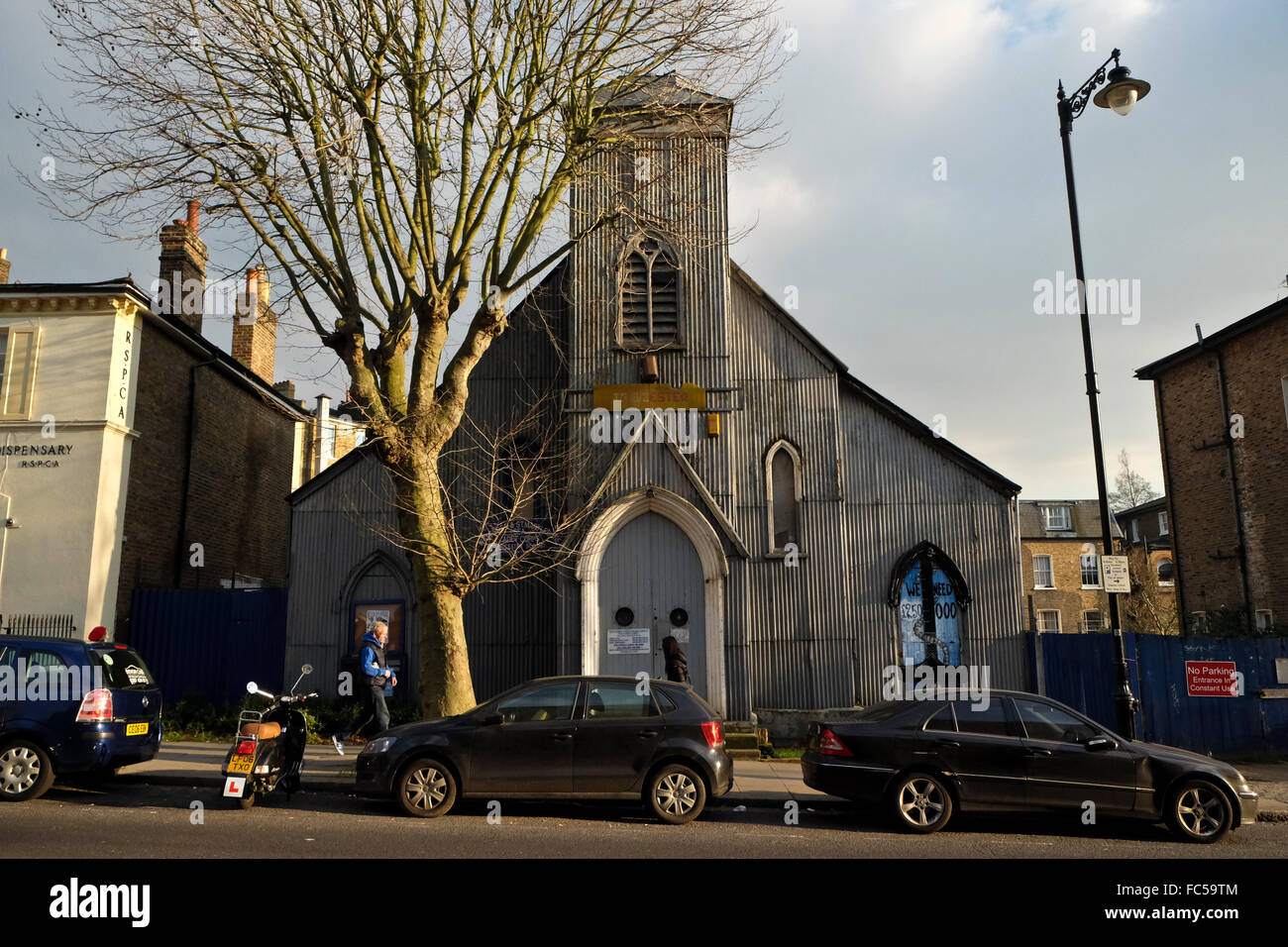 Tin tabernacle london hi-res stock photography and images - Alamy