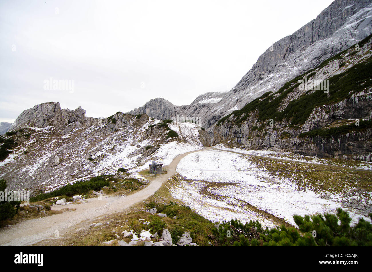 Bavarian alps road hi-res stock photography and images - Alamy