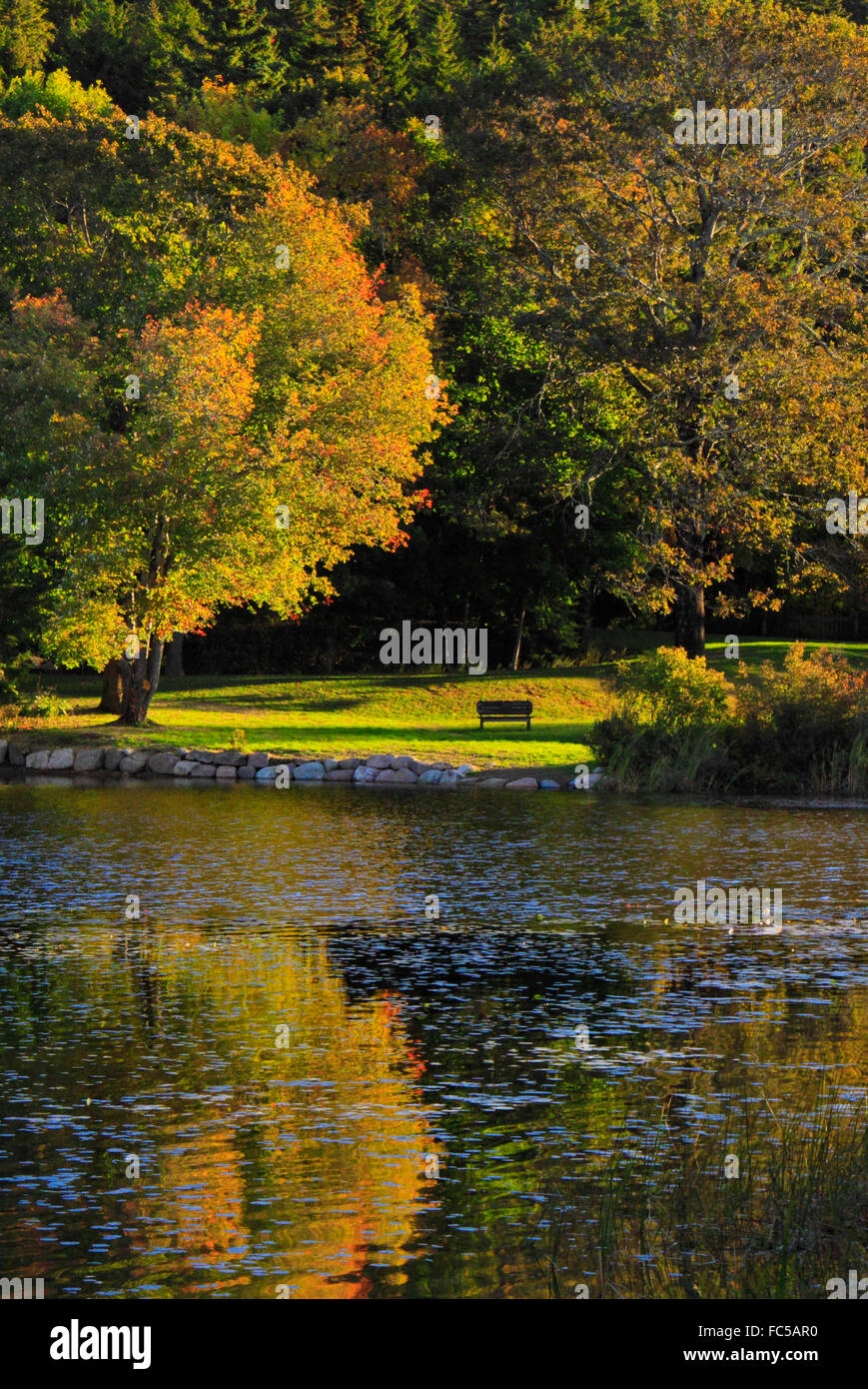 Little Long Pond, Little Long Pond Loop Carriage Road, Acadia National ...