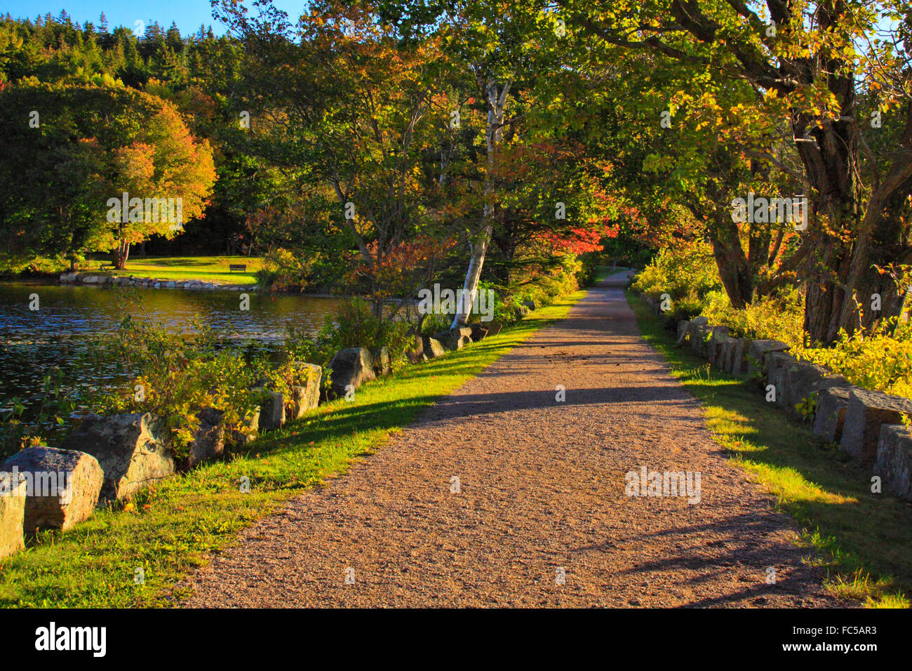 Little Long Pond, Little Long Pond Loop Carriage Road, Acadia National ...