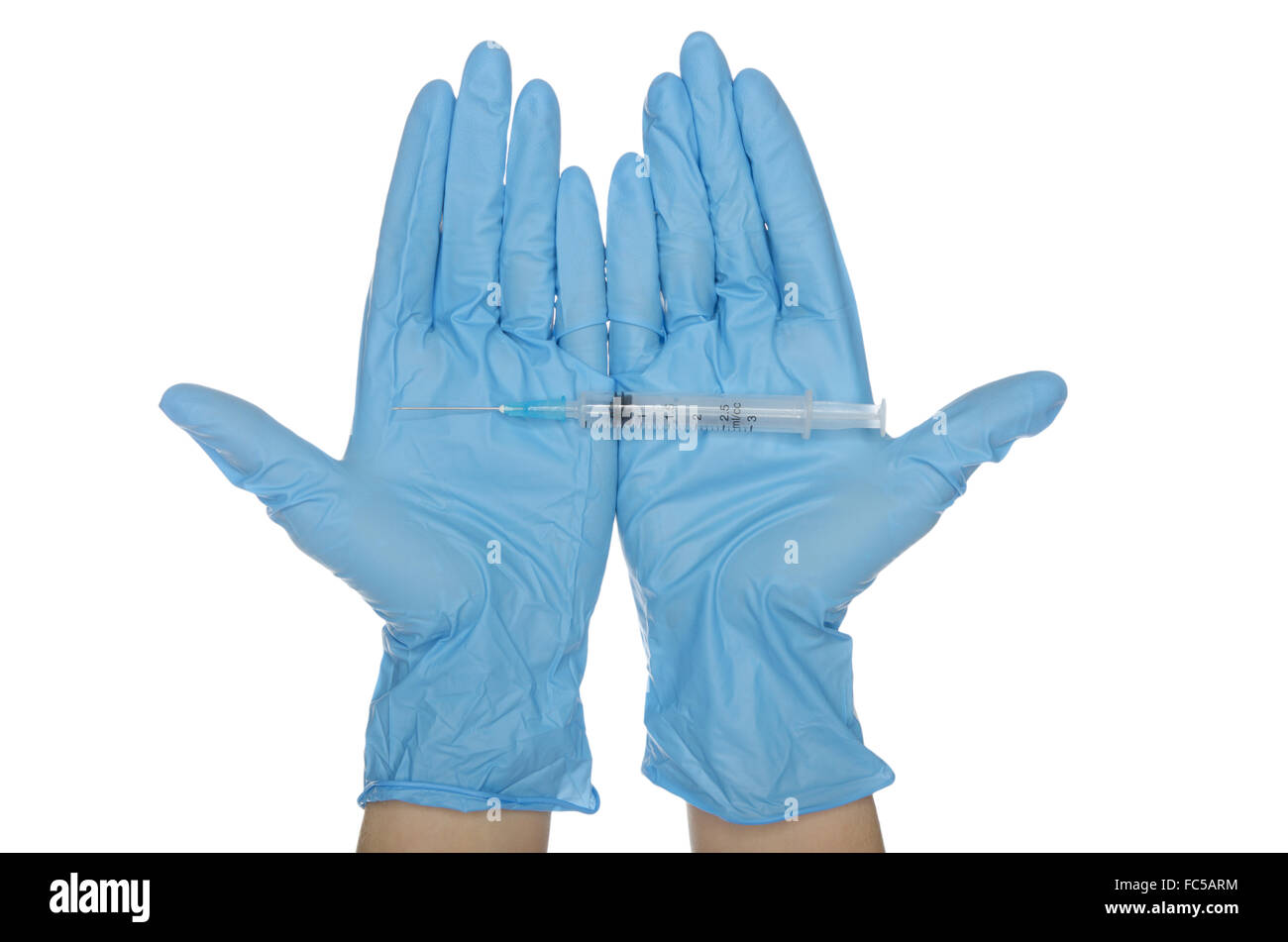 Nurse uniform syringe injection Cut Out Stock Images & Pictures - Alamy