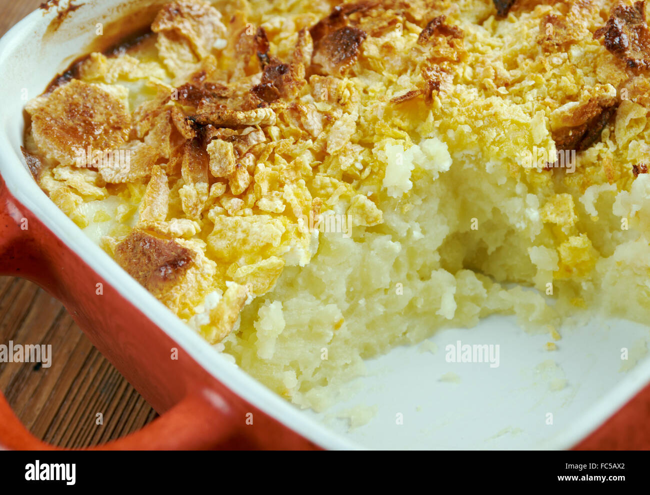 Mormon funeral potatoes hi-res stock photography and images - Alamy
