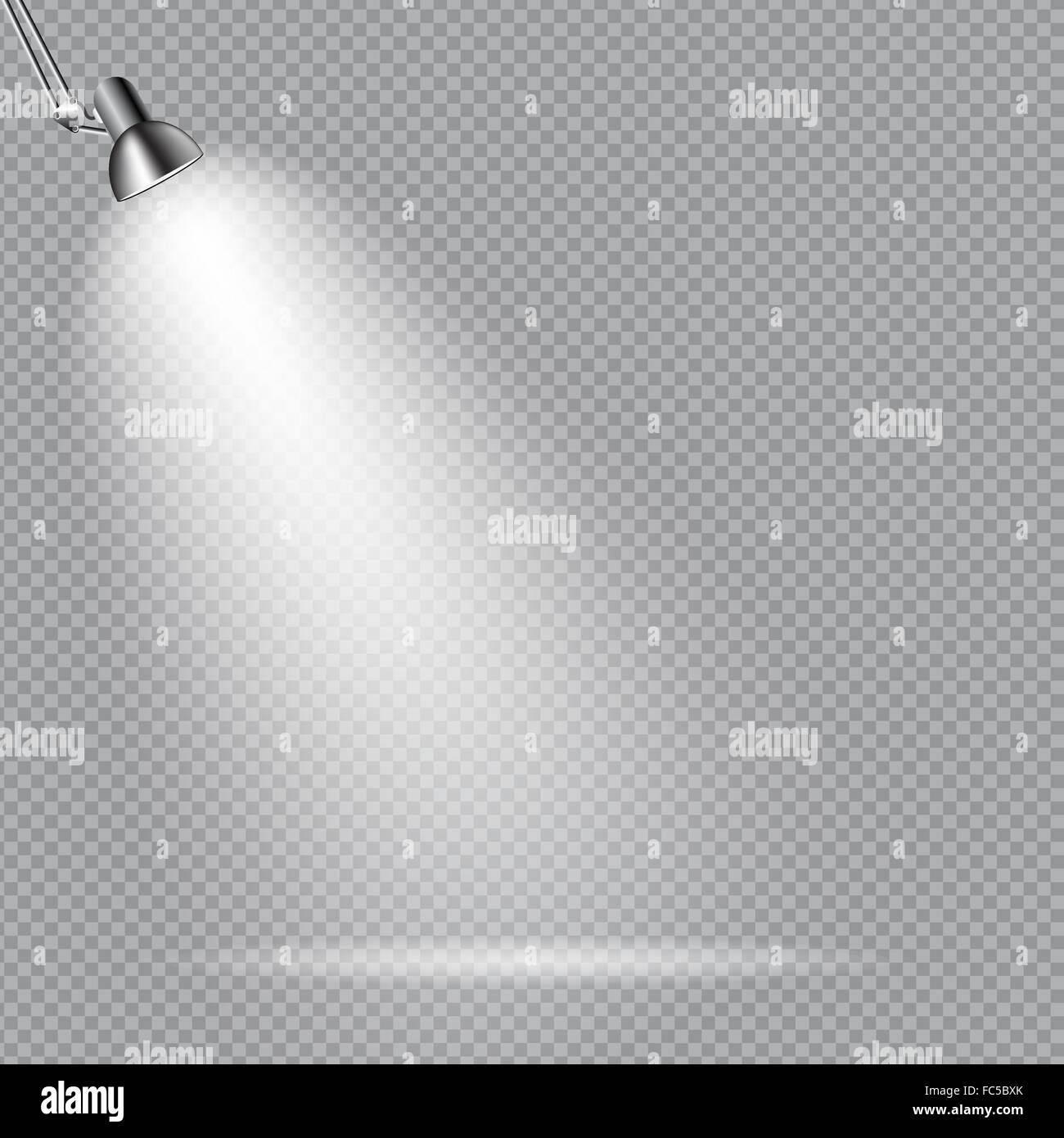 Bright with Lighting Spotlights Lamp Stock Vector Image & Art - Alamy