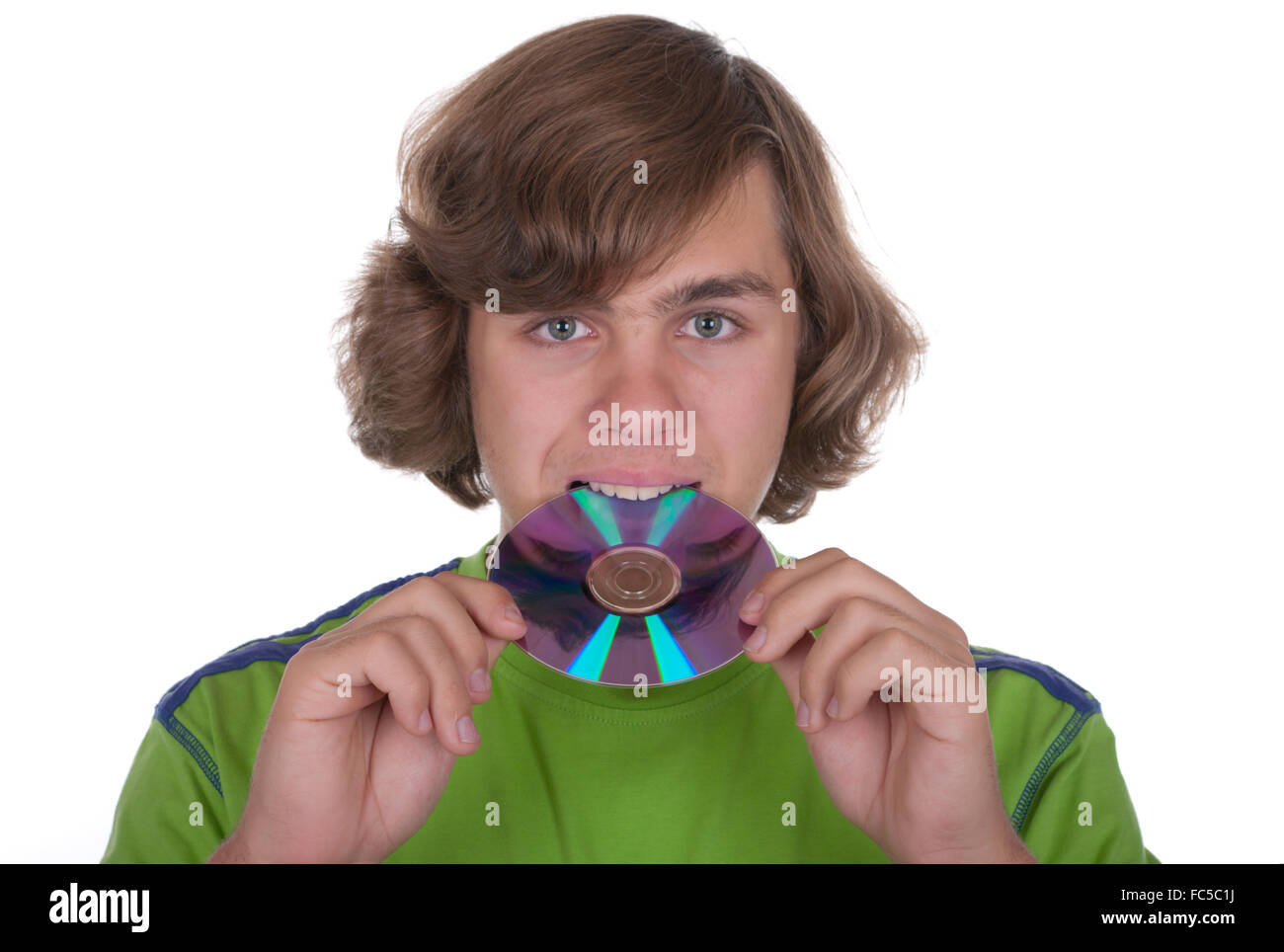 Eat at the computer hi-res stock photography and images - Alamy