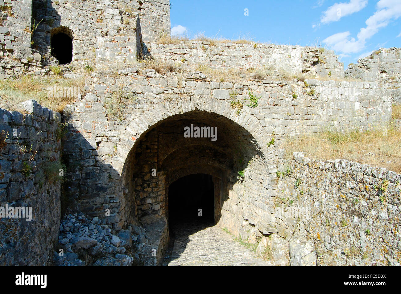 Rozafa Castle - Shkoder - Albania Stock Photo - Alamy
