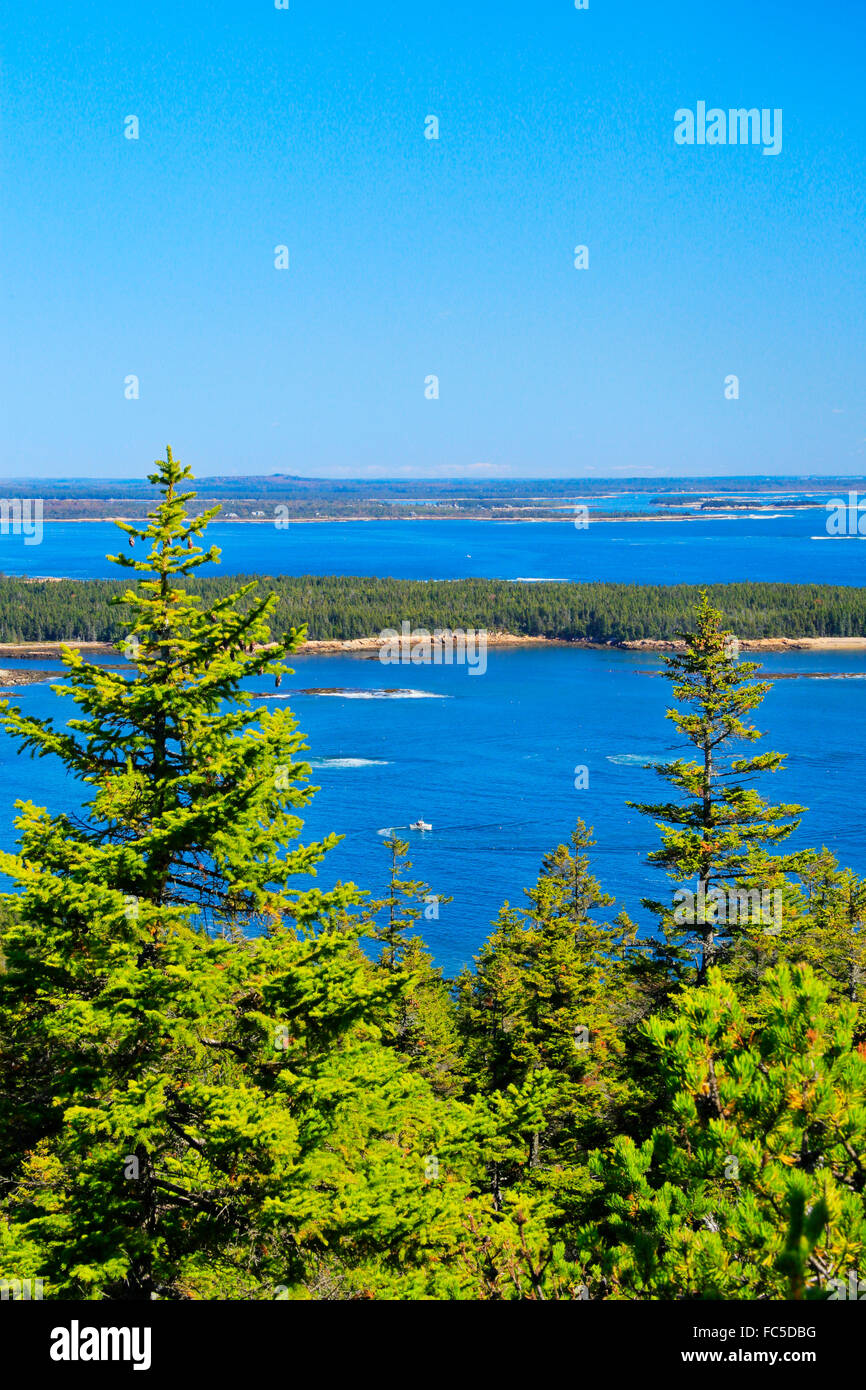 View From Schoodic Head, Schoodic Peninsula, Acadia National Park ...