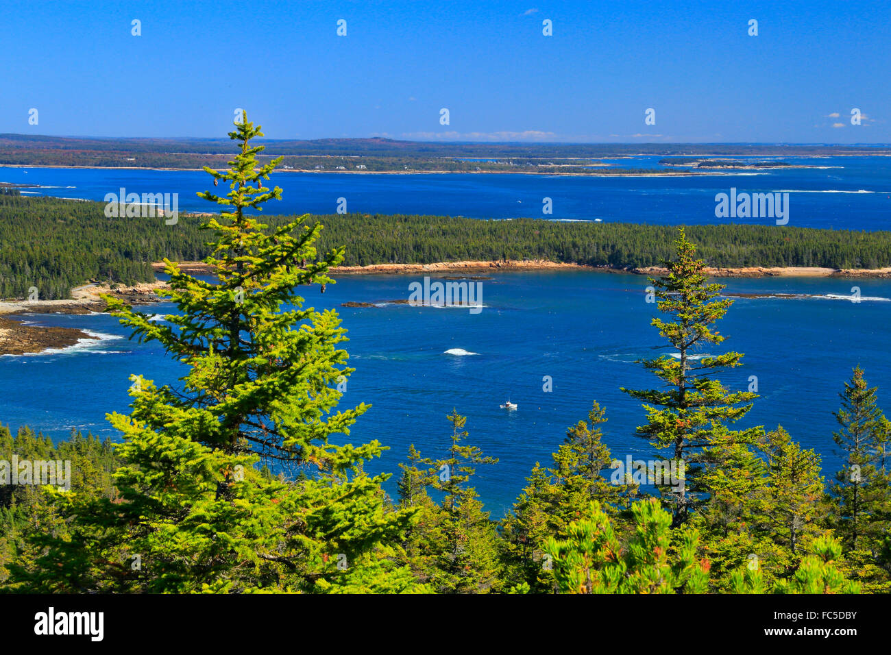 View From Schoodic Head, Schoodic Peninsula, Acadia National Park ...