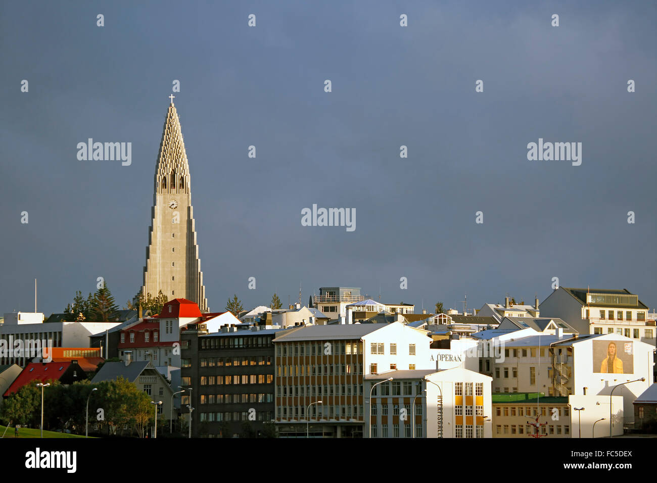 Hallgrims Church (Hallgrimskirkja) by State Architect Guðjón Samúelsson ...