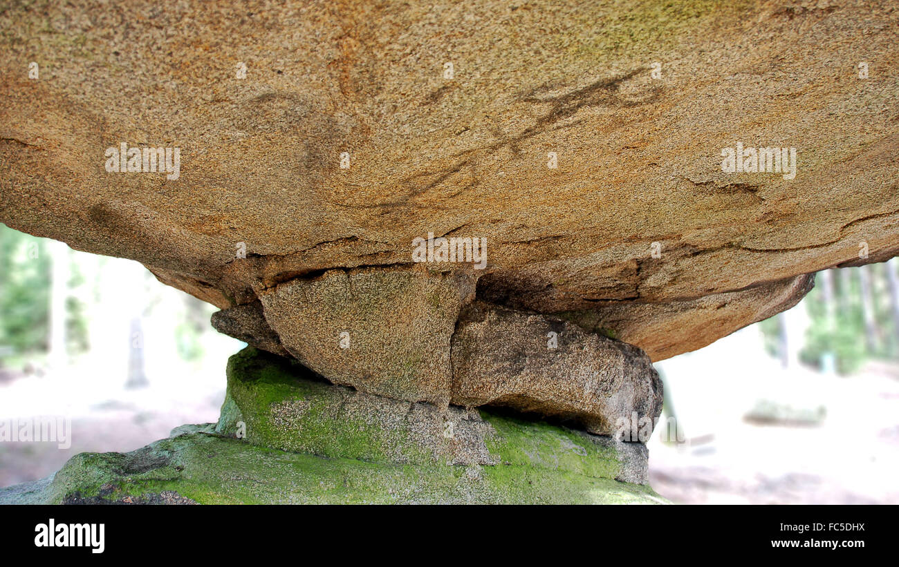 base of a granite rock Stock Photo - Alamy