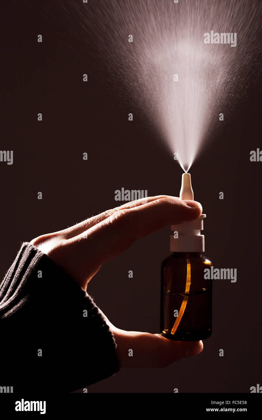 Nasal spray hi-res stock photography and images - Alamy