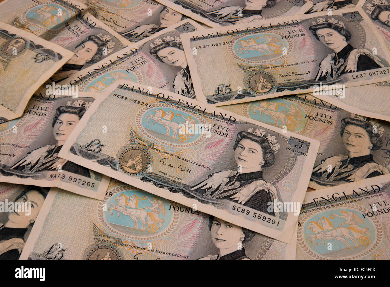 Old british bank notes hi-res stock photography and images - Alamy
