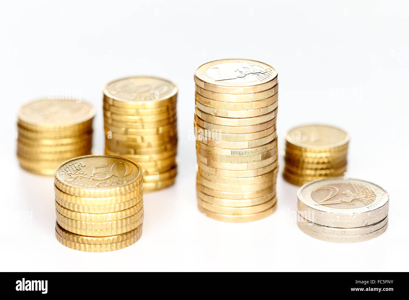 Coin stacks hi-res stock photography and images - Alamy