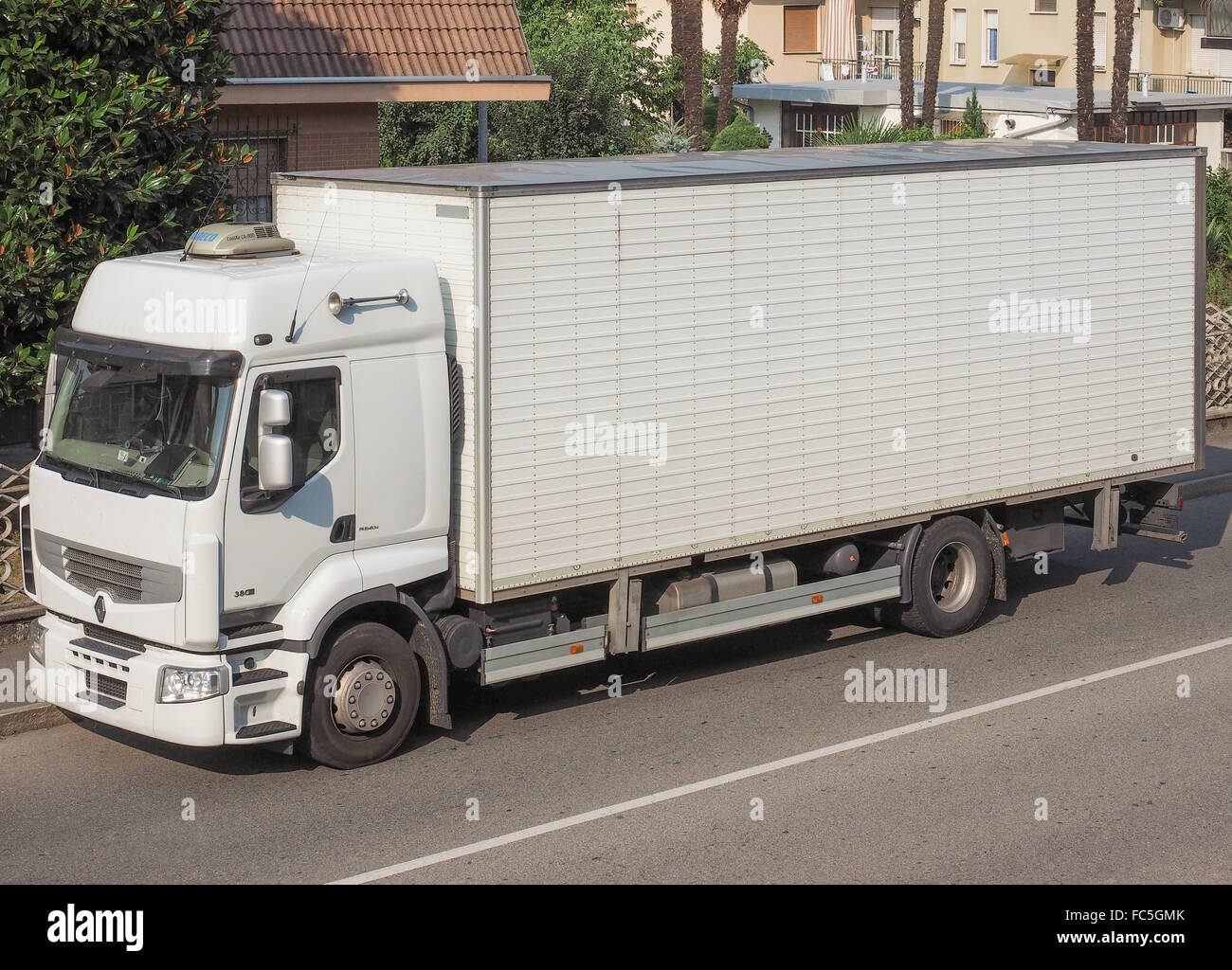 Renault Premium truck Stock Photo - Alamy