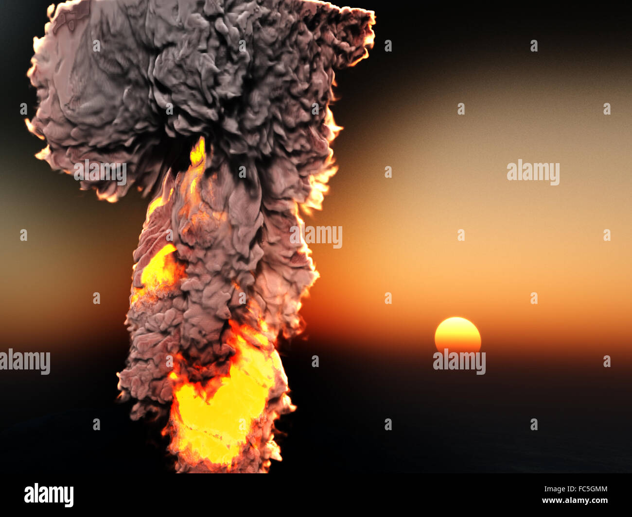 Volcanic eruption hi-res stock photography and images - Alamy