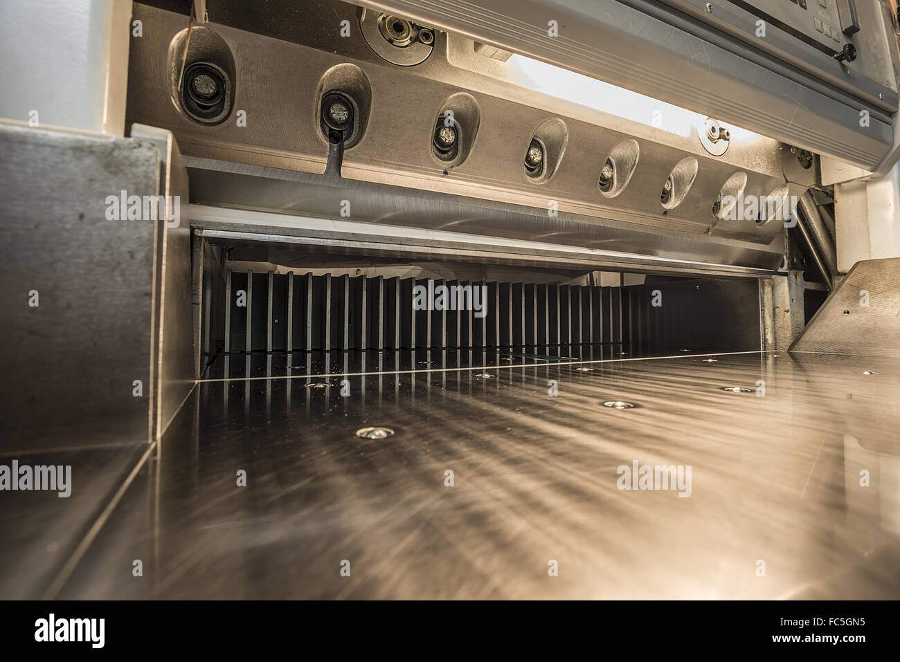 Guillotine machine hi-res stock photography and images - Alamy