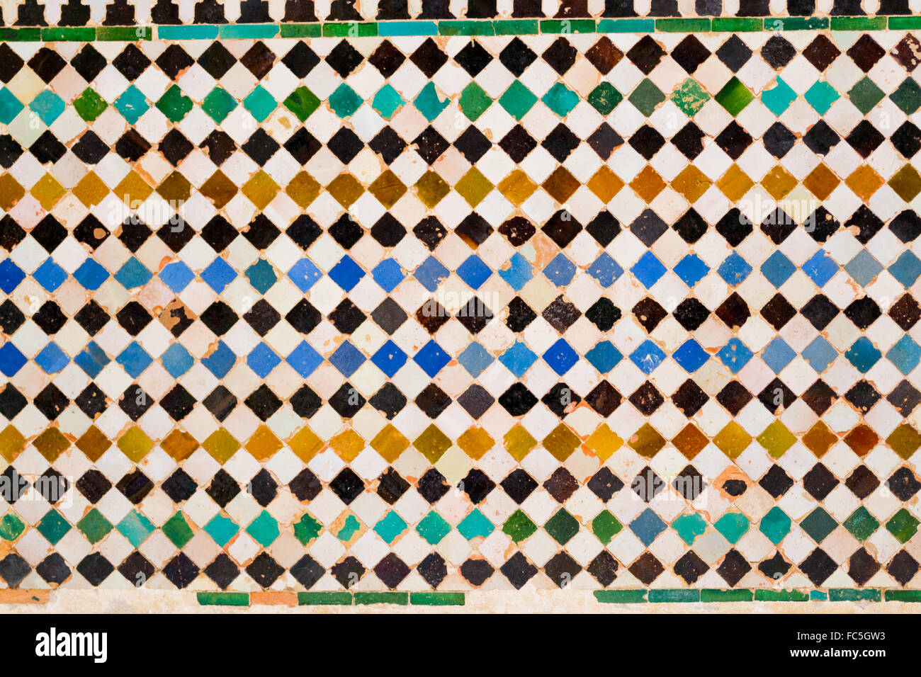 Alhambra tiles hi-res stock photography and images - Alamy